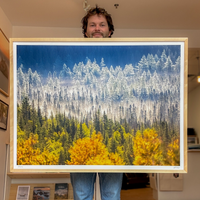 "The frozen mountain" frames and prints - JC Lemay photo - Jean ...
